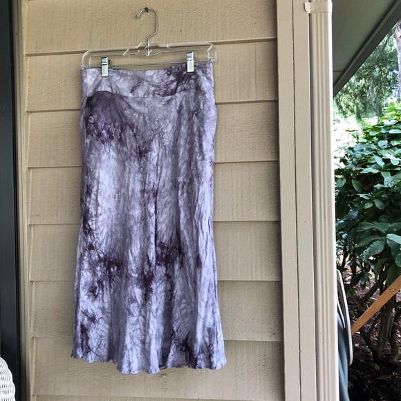 Tylho | Skirts | Tylho Tie Dye Skirt Lined Zipper Backside Sz S | Poshmark